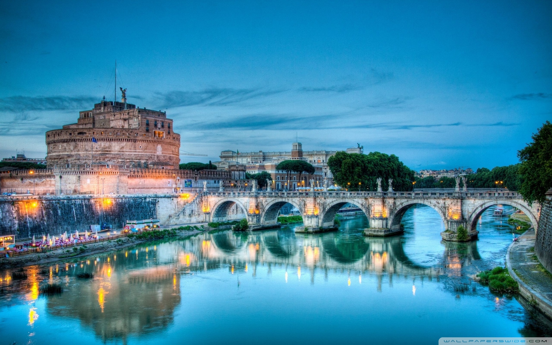 Castel Sant’angelo, Tiber River, Rome | MondoRaro.org